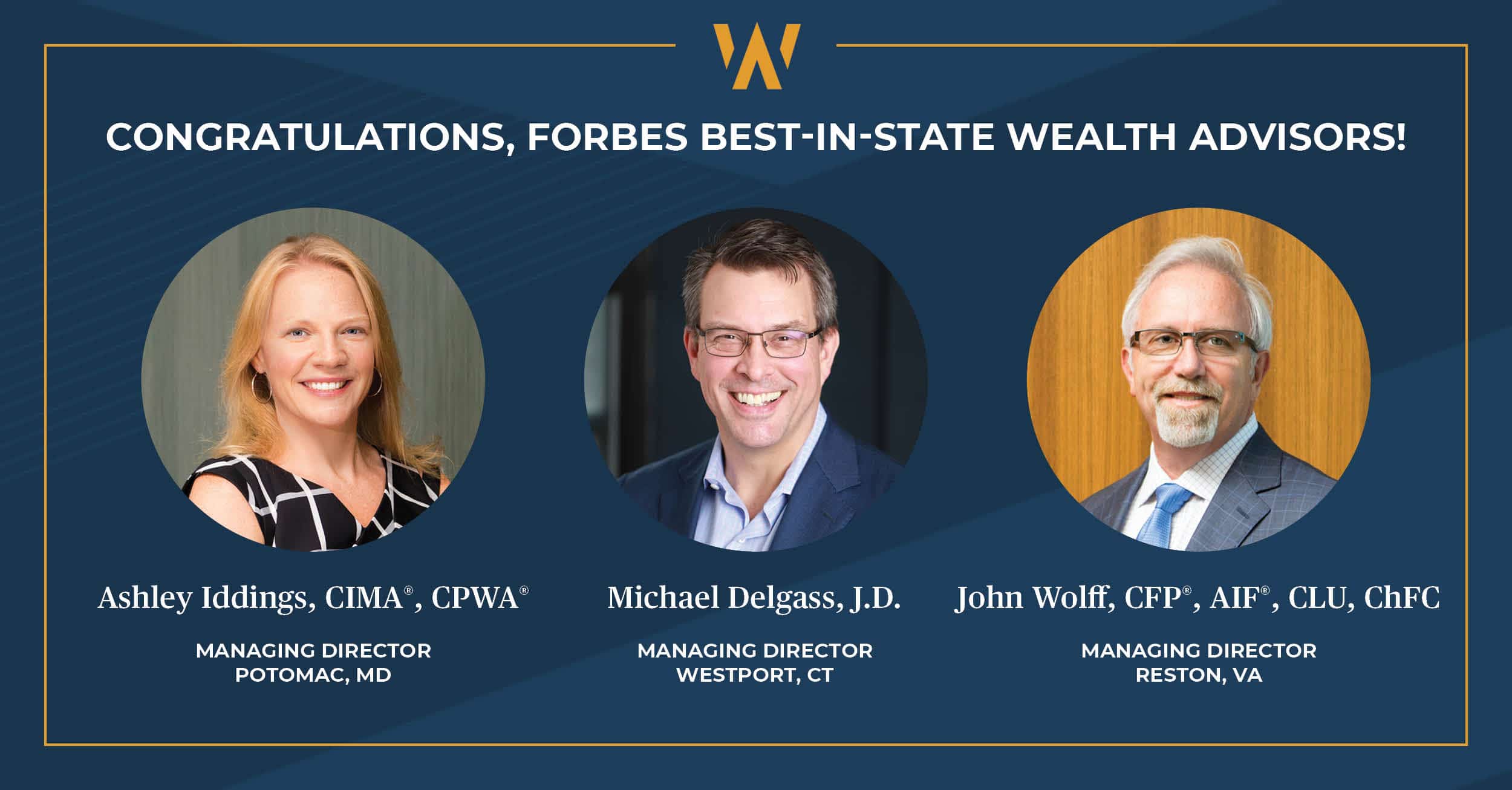 Advisors Named to Forbes 2021 Best-In-State Wealth Advisors